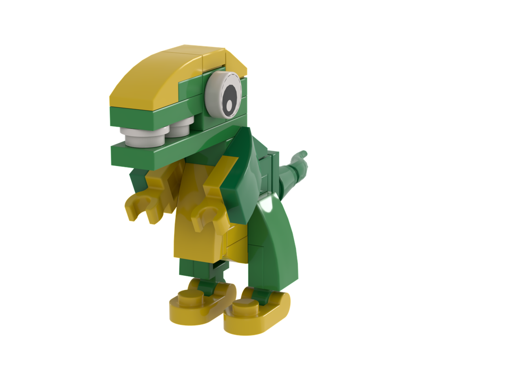 LEGO MOC-238383 Easy LEGO® Dinosaur – T-Rex (35 parts, Simple Build for ...