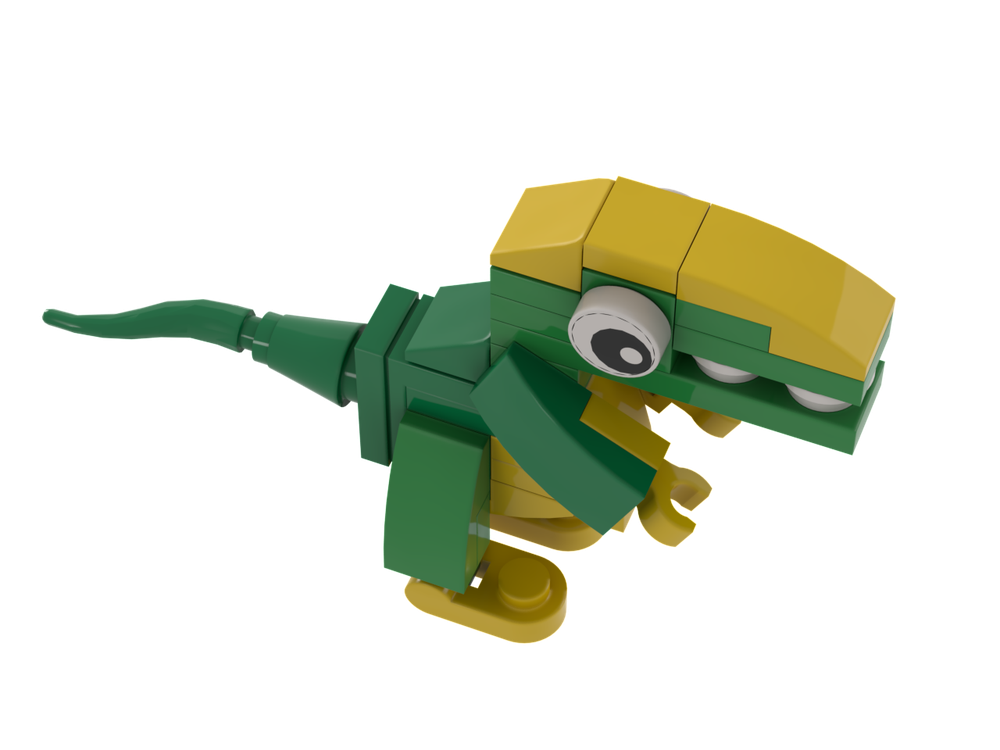 LEGO MOC-238383 Easy LEGO® Dinosaur – T-Rex (35 parts, Simple Build for ...