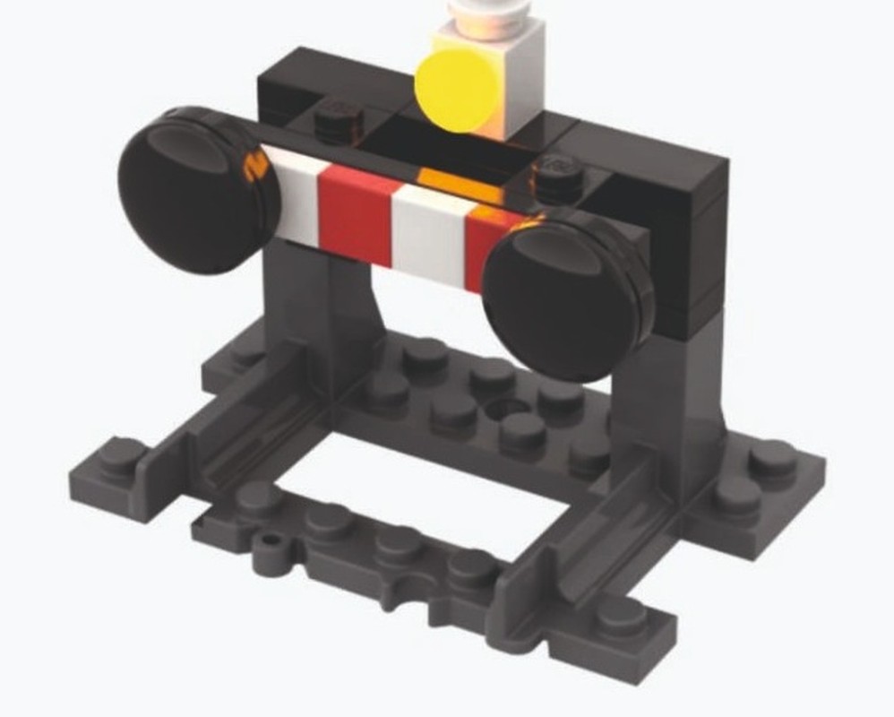 LEGO MOC BUFFER STOP RAIL by RAILSMOC | Rebrickable - Build with LEGO