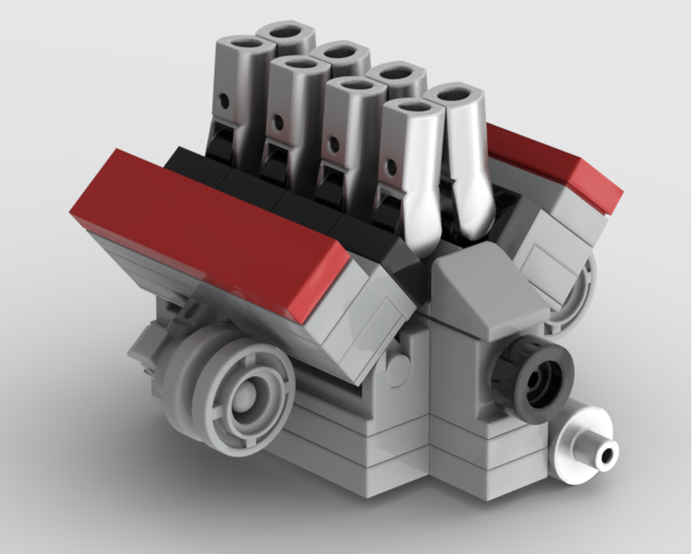 LEGO MOC Hayabusa V8 Hartley H1V8 Maxi Twin Turbo by SRT-8 ...