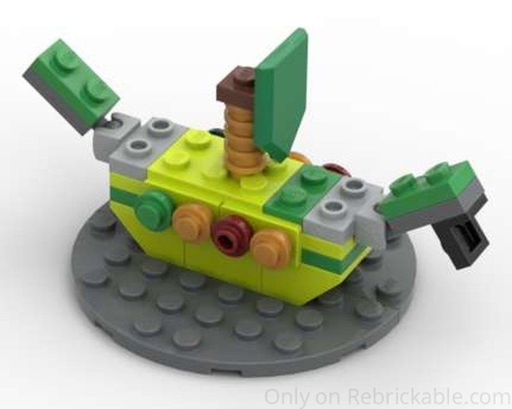 LEGO MOC-238419 Tiny viking ship by PIGGY PIGGLE | Rebrickable - Build ...