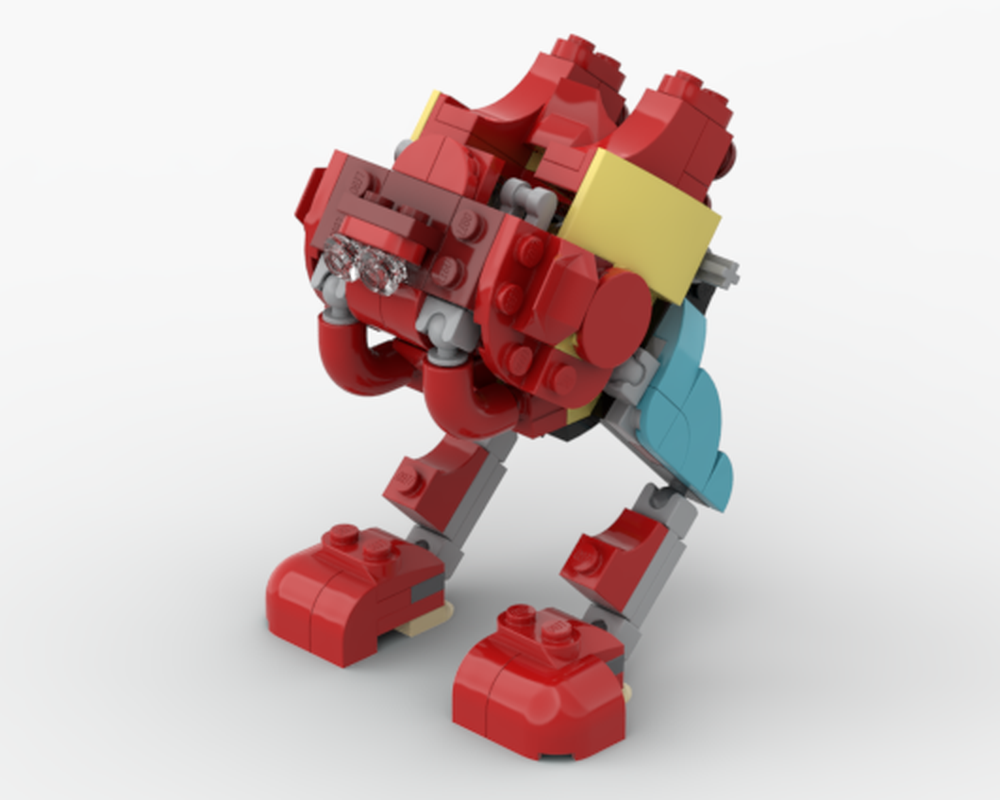 LEGO MOC-238422 Red explorer mech by Corydoras | Rebrickable - Build ...