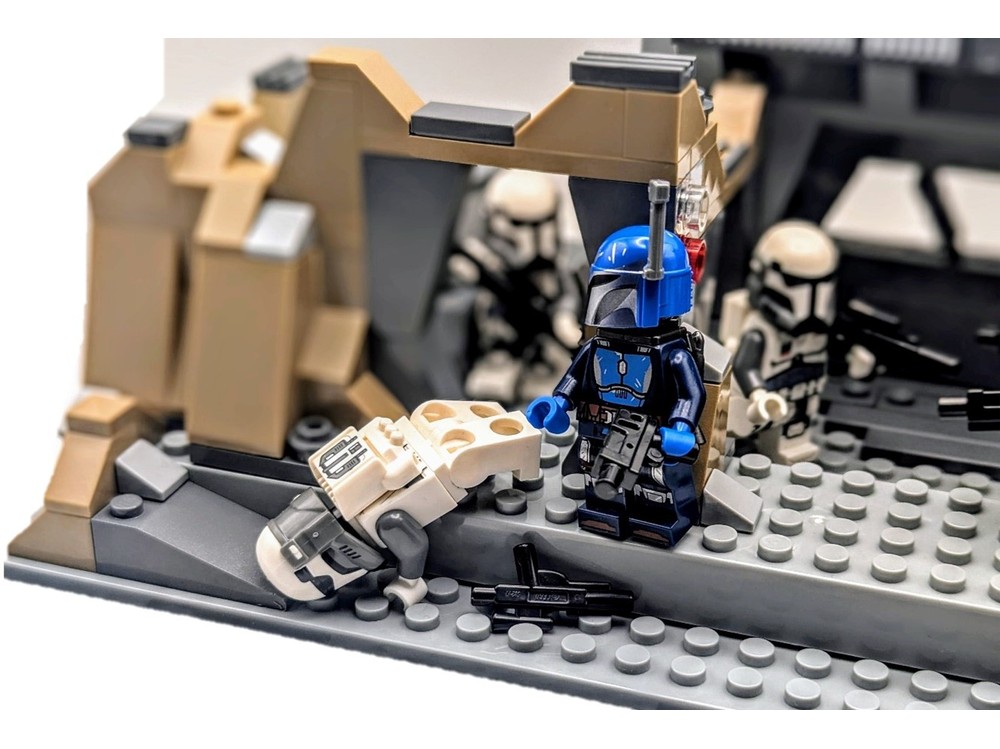 LEGO MOC-238427 Mandalore Base Battle by ConTheJedi | Rebrickable ...