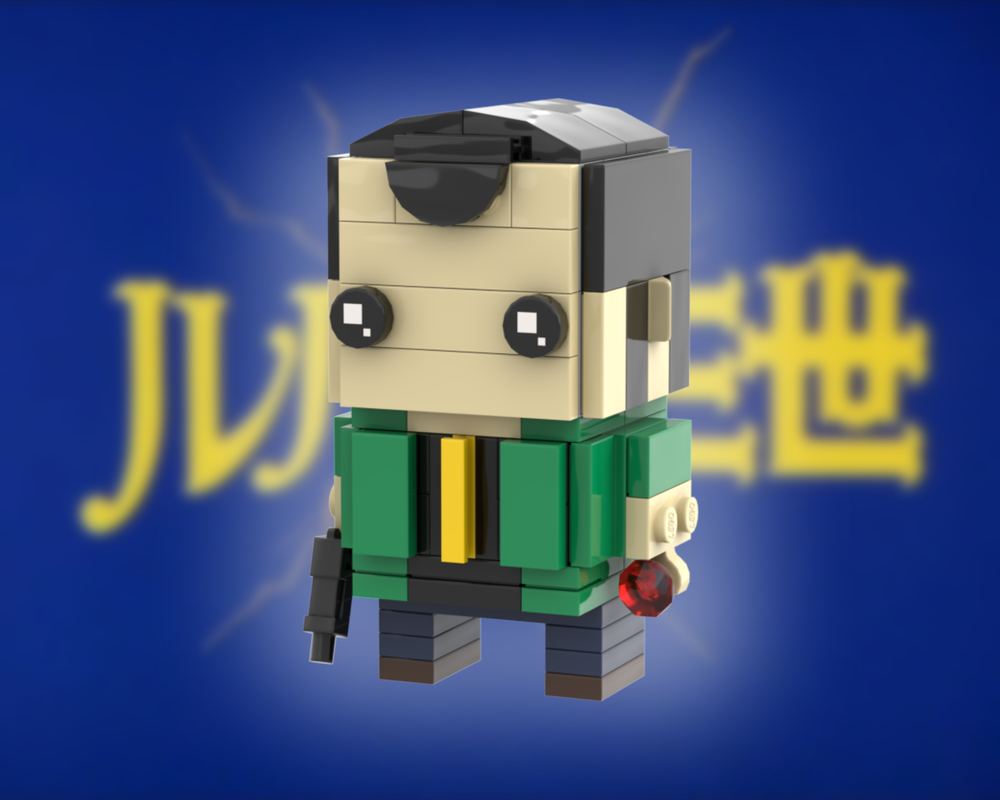 LEGO MOC-238429 Lupin III Brickheadz by StudWorks | Rebrickable - Build ...