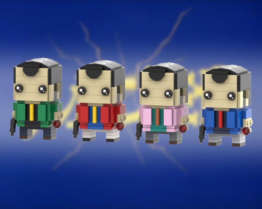 LEGO MOC Lupin III Brickheadz by StudWorks | Rebrickable - Build with LEGO