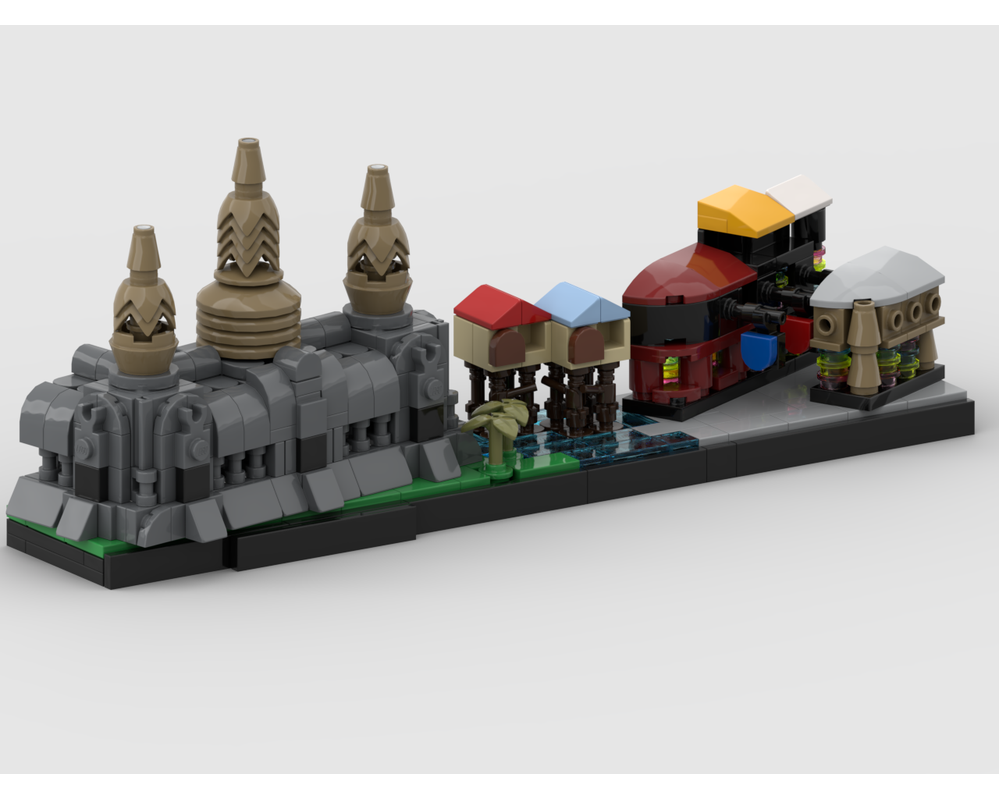 LEGO MOC Angkor Wat/Siem Reap Architecture Style Diorama by Grisbee ...