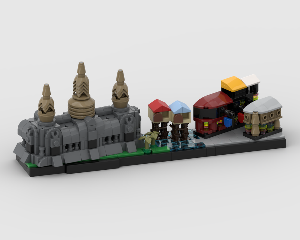 LEGO MOC Angkor Wat/Siem Reap Architecture Style Diorama by Grisbee ...