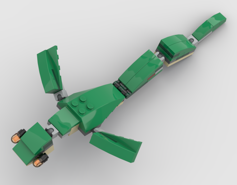 LEGO MOC-238433 Sea Dragon by Gandalf Bricks | Rebrickable - Build with ...