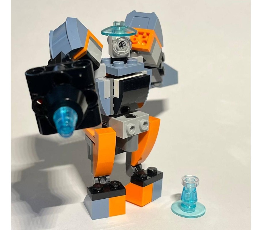 LEGO MOC Robot researcher by DrAgonBrick112 | Rebrickable - Build with LEGO