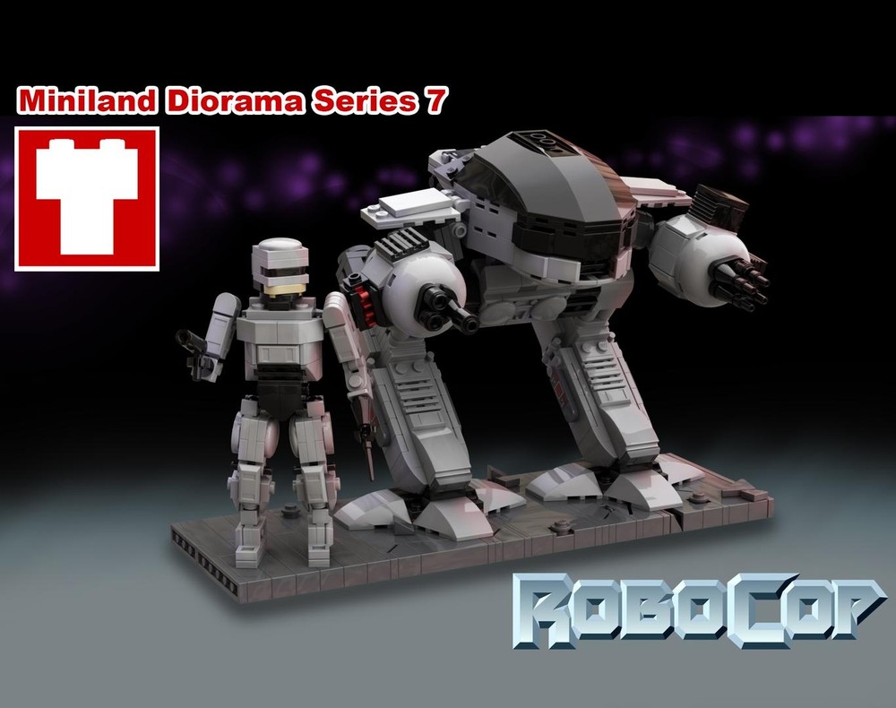 LEGO MOC Miniland Dioramas - 7 RoboCop (1987) by 2bricksofficial ...