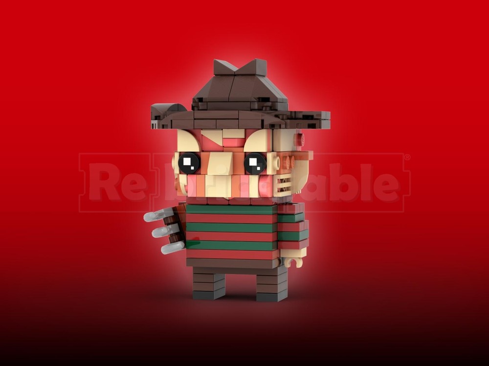 LEGO MOC Freddy Krueger Brickheadz LEGO MOC - A Nightmare on Elm Street ...