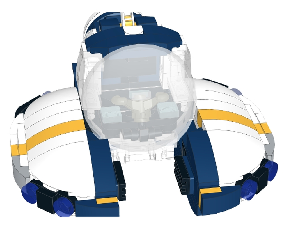 LEGO MOC-238461 Subnautica Seamoth by Boldernet | Rebrickable - Build ...