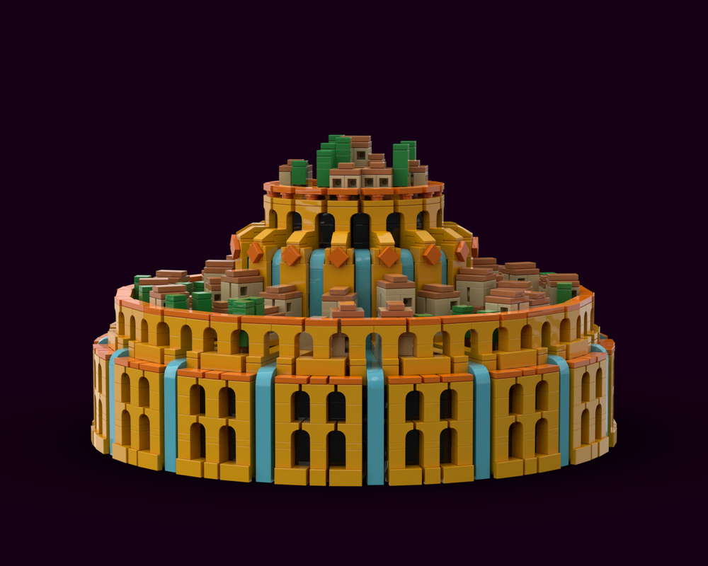 LEGO MOC-238466 Arena City by Green73 | Rebrickable - Build with LEGO
