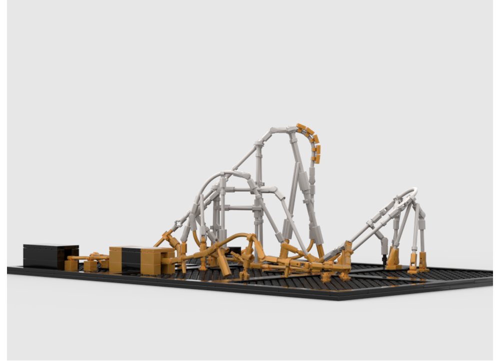LEGO MOC Hyperia at thorpe park (READ DESC) by NR23YT | Rebrickable ...