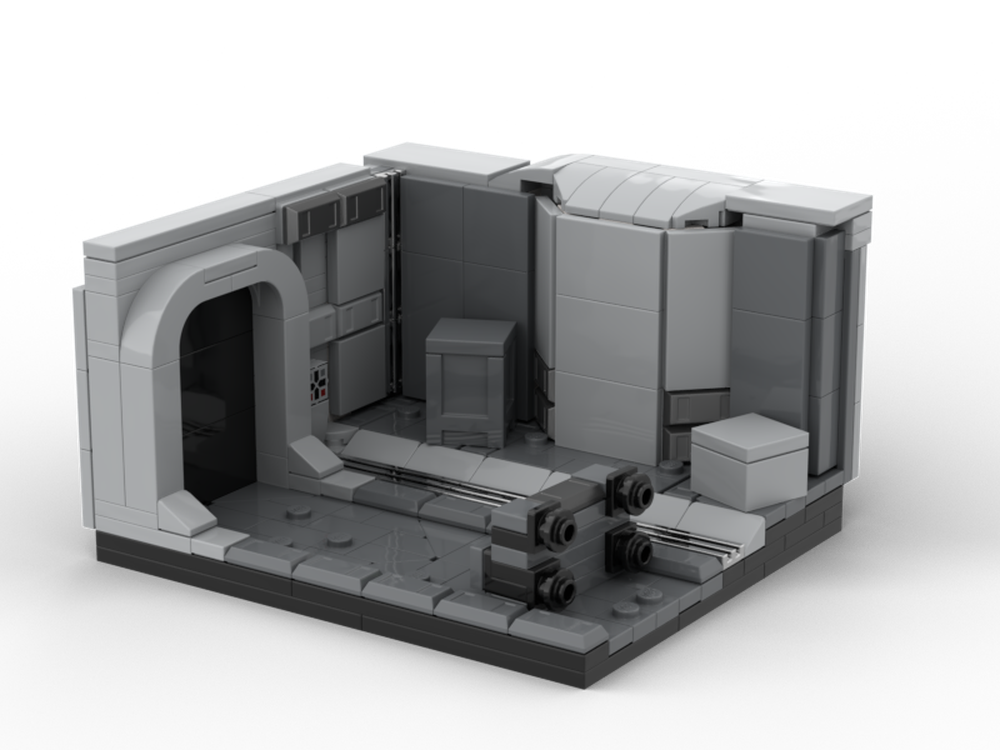 LEGO MOC SW Industrial Corridor by Builders Hollow | Rebrickable ...