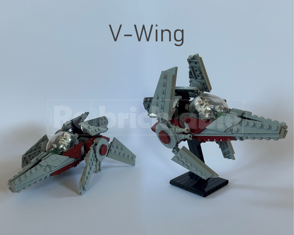 LEGO MOC-238478 V-Wing by mp_mocs | Rebrickable - Build with LEGO