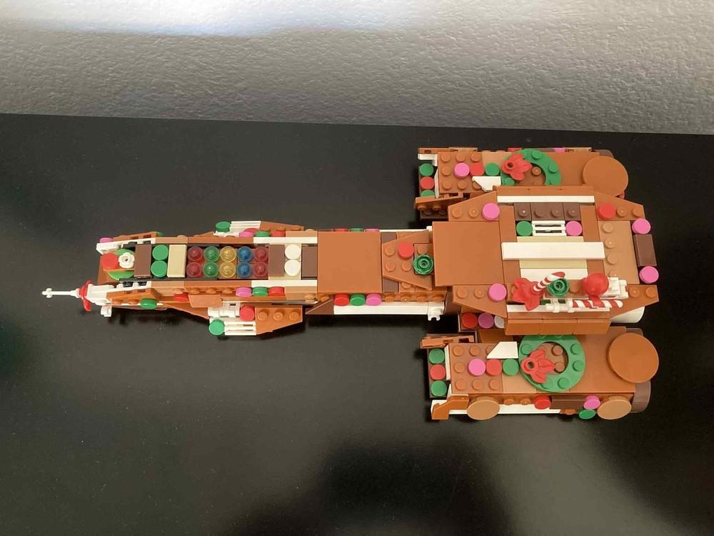 LEGO MOC-238481 Gingerbread Stargate Daedalus Battlecruiser by ...
