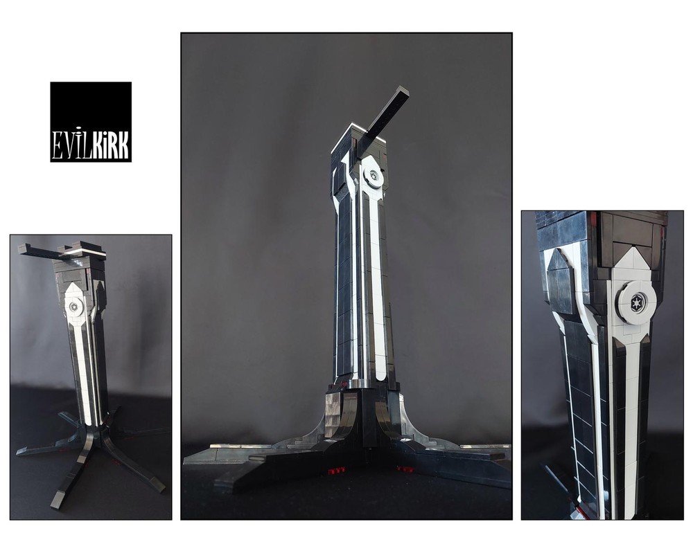LEGO MOC Imperial Display Stand by evilkirk | Rebrickable - Build with LEGO