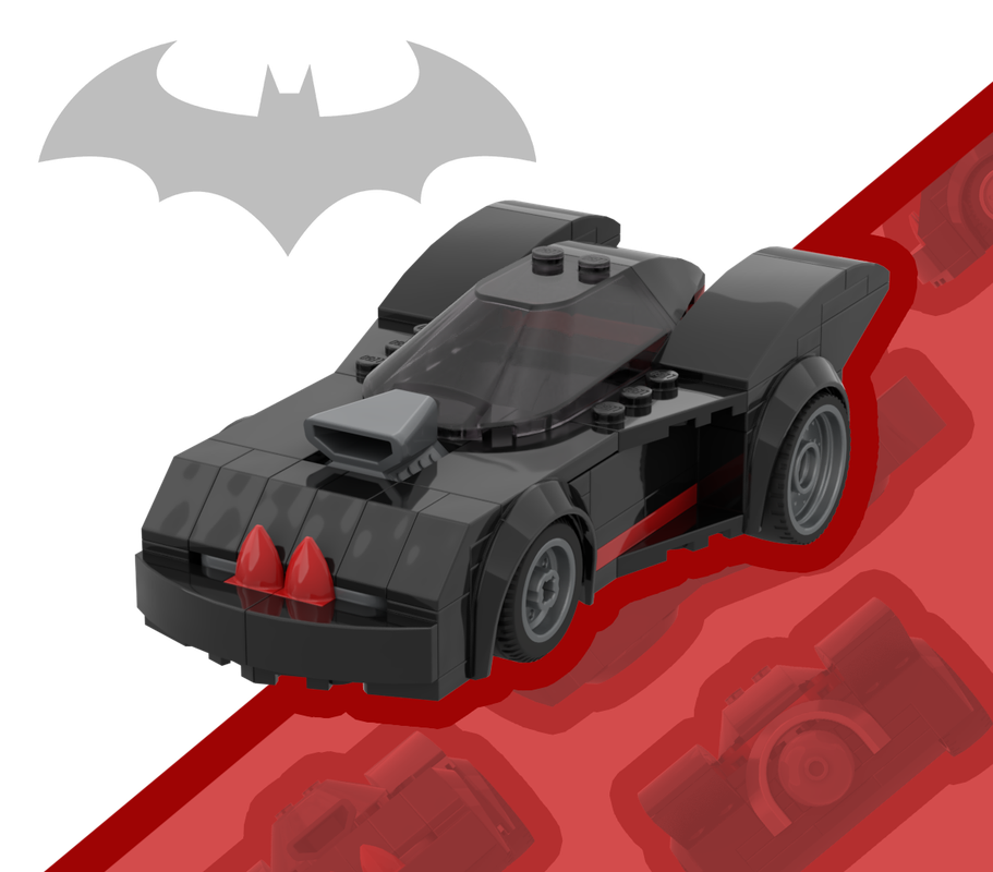 LEGO MOC-238488 Batmobile by No1LikesCherry | Rebrickable - Build with LEGO