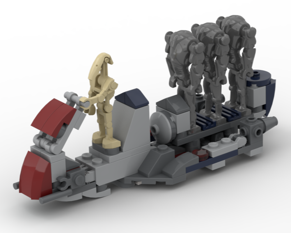 LEGO MOC-238495 Droid Transport + Speeder 75372 Alternate Build by ...