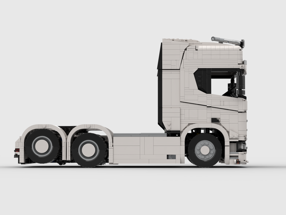 LEGO MOC-238500 SCANIA 770s 6x2 truck tractor 2.0 by LingKong ...