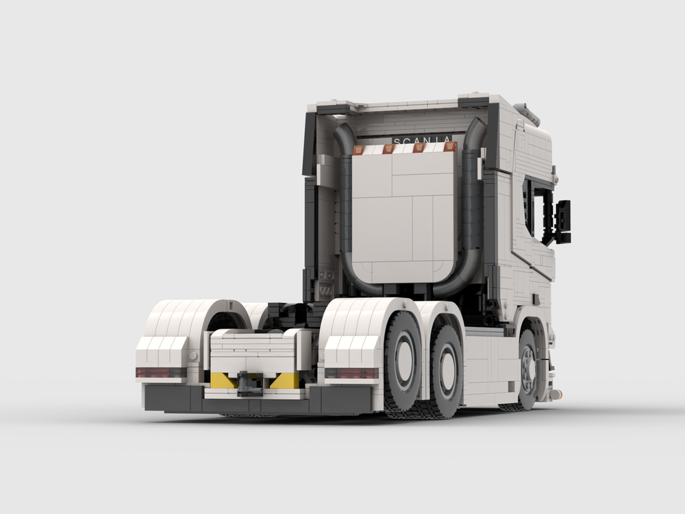 LEGO MOC-238500 SCANIA 770s 6x2 truck tractor 2.0 by LingKong ...