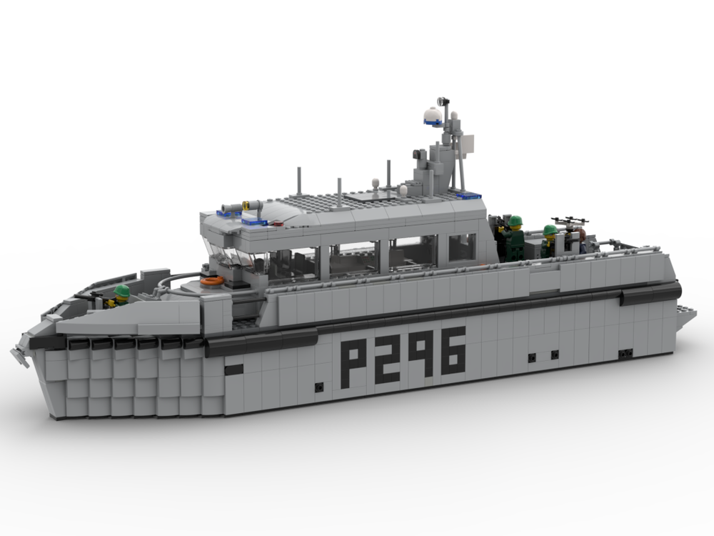 LEGO MOC Cutlass Class Royal Navy Patrol Launch (HMS DAGGER) by jrd3683 ...