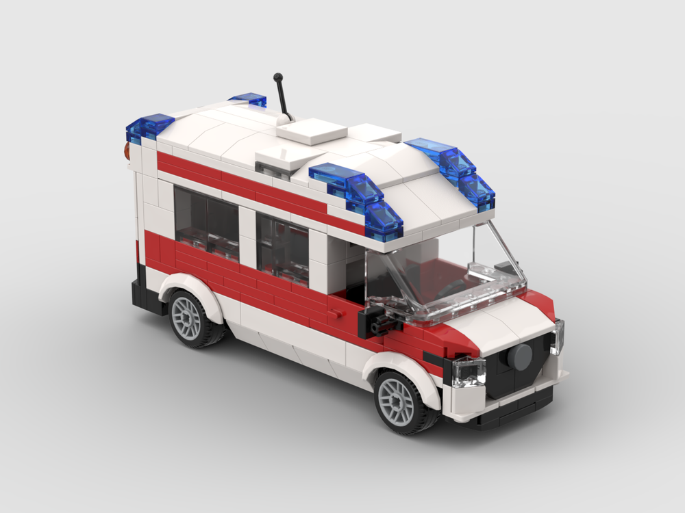 LEGO MOC-238517 VW T6.1 KTW by BluePatton | Rebrickable - Build with LEGO