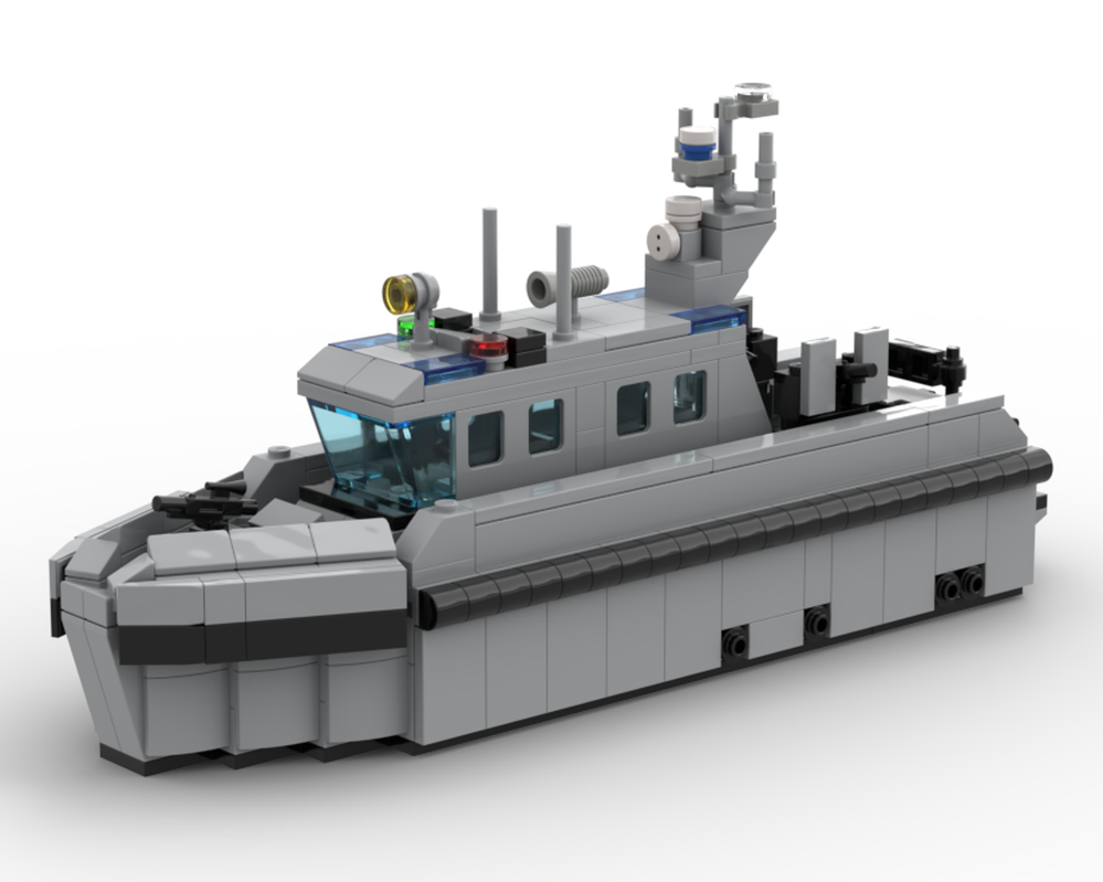 LEGO MOC Cutlass Class Royal Navy Patrol Launch (Miniature) by jrd3683 ...