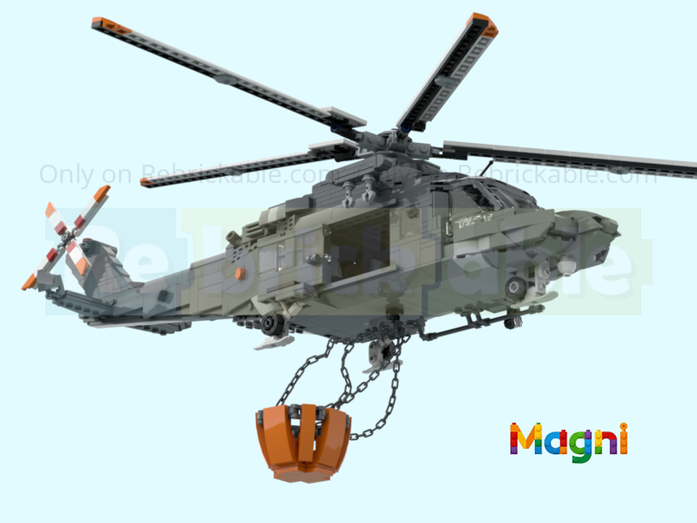 LEGO MOC-238545 Helicopter Elicottero HH139B Italian Army by Magni76 ...