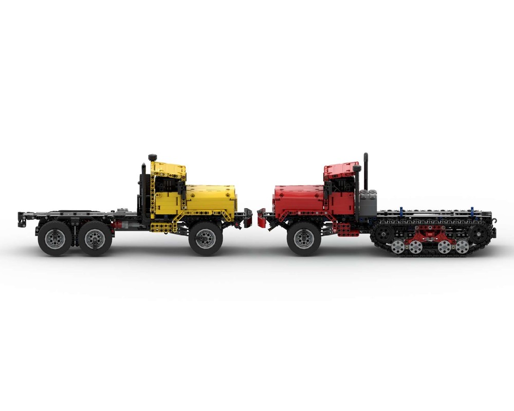 LEGO MOC-238551 M93x Halftrack Chassis by Stinkwell Exhaust Creations ...