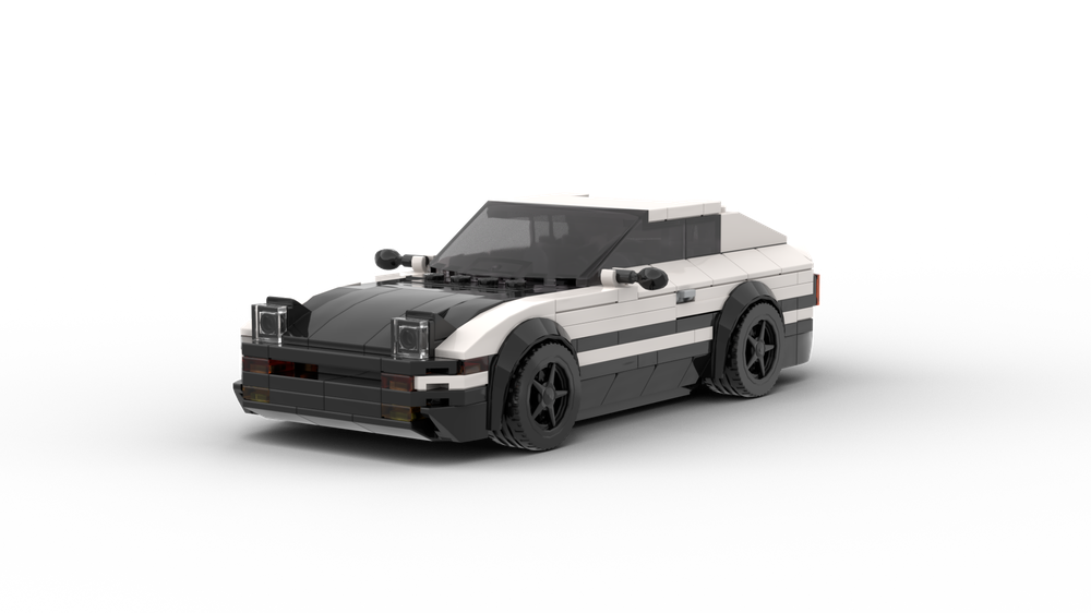 LEGO MOC Toyota Corolla AE86 by mokesz | Rebrickable - Build with LEGO