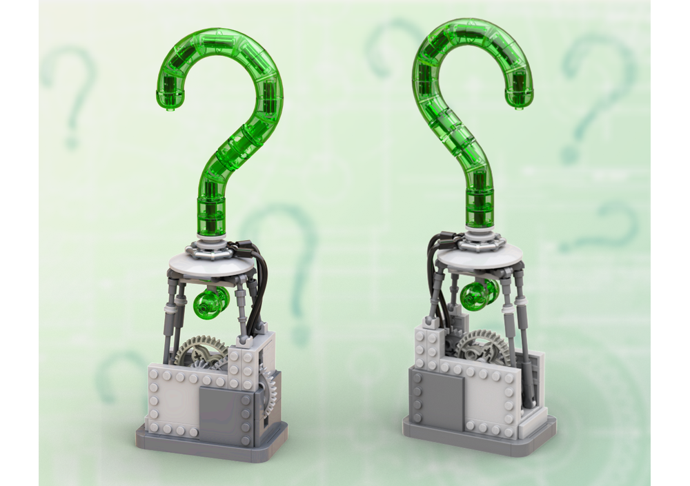 LEGO MOC-238573 Riddler Trophy by Belial_ | Rebrickable - Build with LEGO