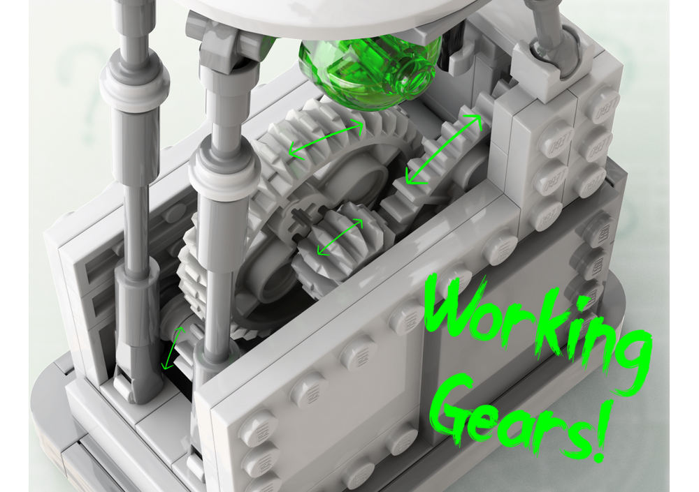 LEGO MOC-238573 Riddler Trophy by Belial_ | Rebrickable - Build with LEGO