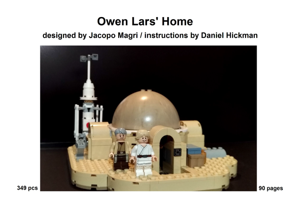 LEGO MOC Owen Lars' Home by wheelsspinnin | Rebrickable - Build with LEGO