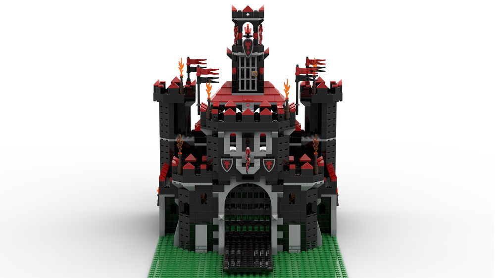 LEGO MOC The Dragon Wizard's Castle by PhoenixAu | Rebrickable - Build ...