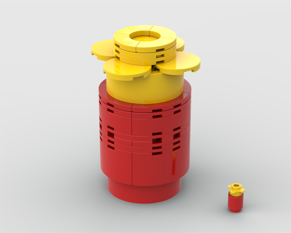 LEGO MOC Upscaled 1x1 present by Briquoleur | Rebrickable - Build with LEGO