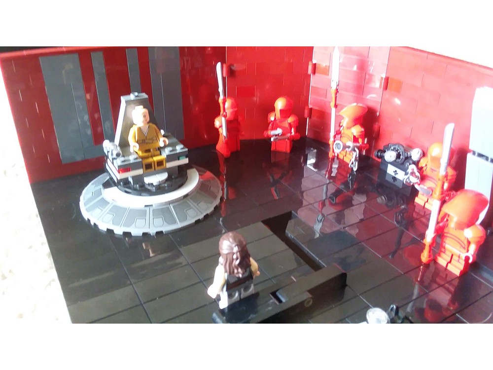 LEGO MOC Snoke's Expanded Throne Room by wheelsspinnin | Rebrickable ...