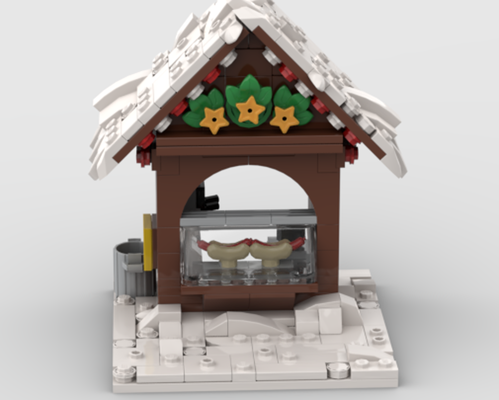 LEGO MOC-238622 Christmas Market Stall by TechnicTitan | Rebrickable ...