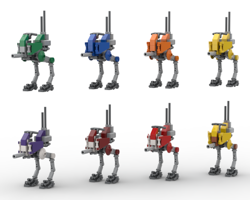 LEGO MOC-238629 AT-RT Pack - By ZadBach11 by ZadBach11 | Rebrickable ...