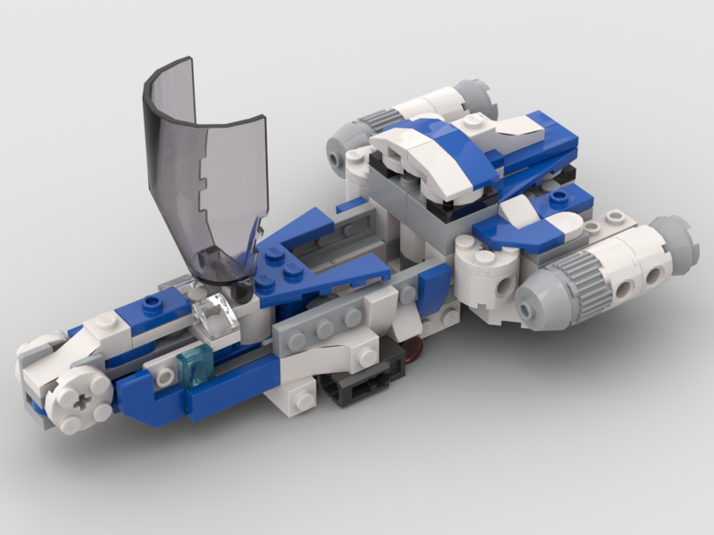LEGO MOC X2 Rex Y wing Microfighter +3 extra pieces, 501st Freeco ...