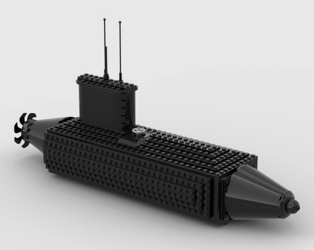 LEGO MOC-238656 Military Submarine by LegoBuilder64 | Rebrickable ...