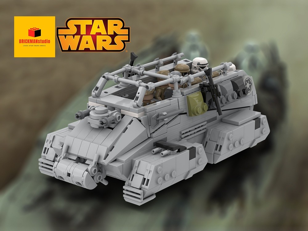 LEGO MOC SW ANDOR series Imperial Riot Tank SKZ-231 Troop Transport by ...
