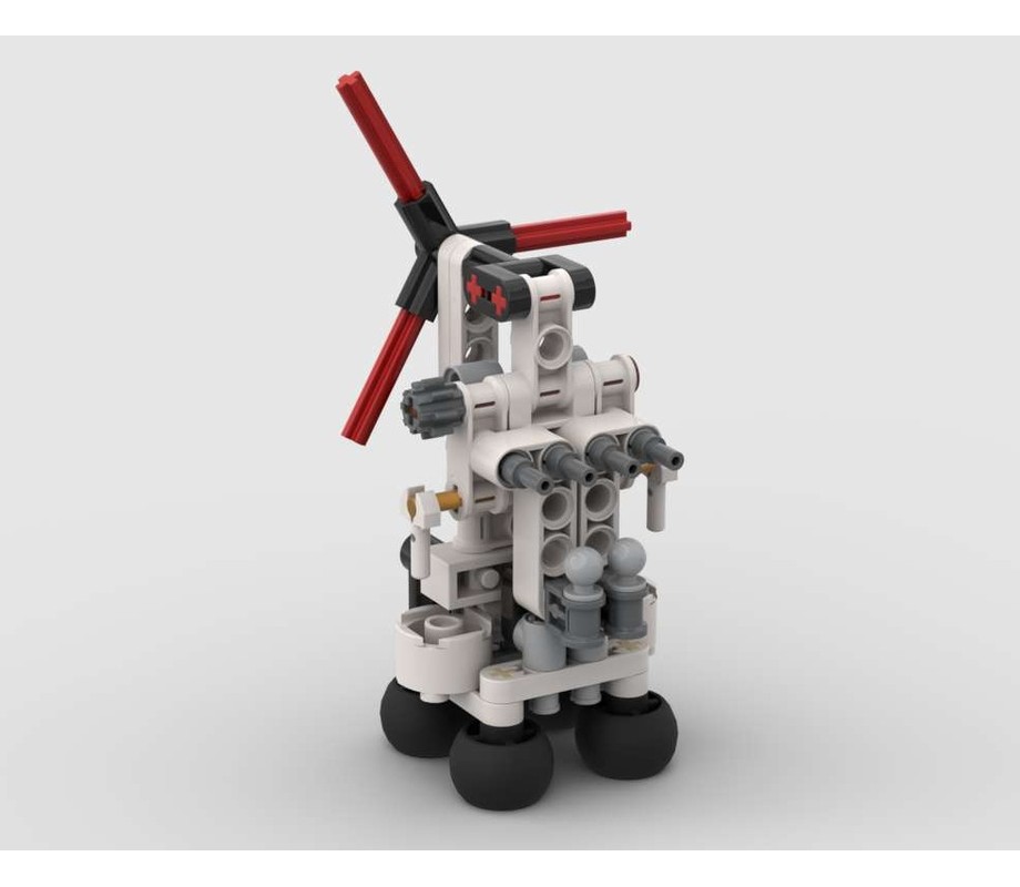 LEGO MOC Windmill 30682 Alternate Build by ErikGS | Rebrickable - Build ...