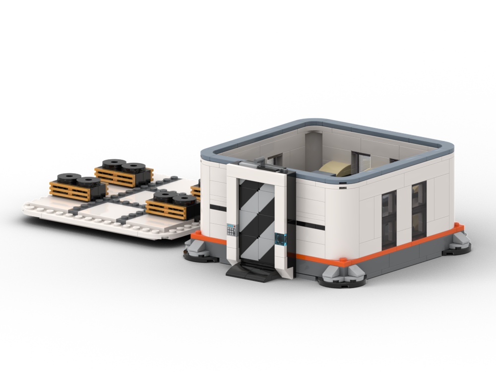 LEGO MOC-238697 Habitat Module by mizardz | Rebrickable - Build with LEGO