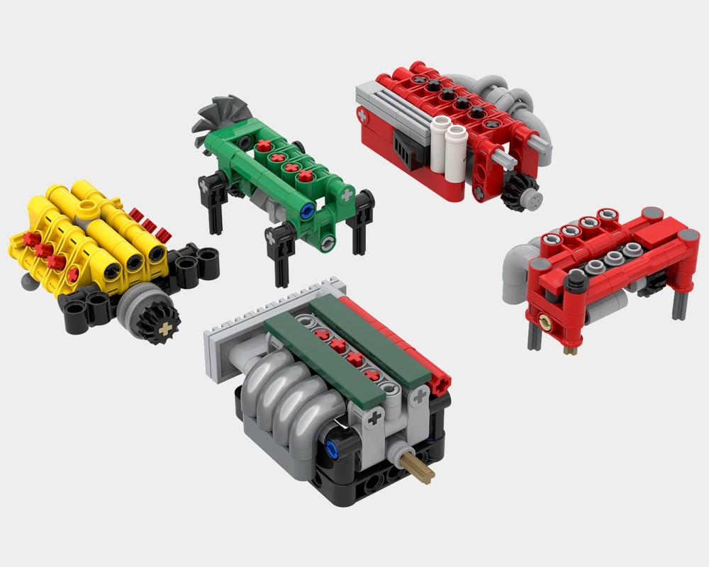 LEGO MOC-238705 Free Engine Collection by Nico71 | Rebrickable - Build ...