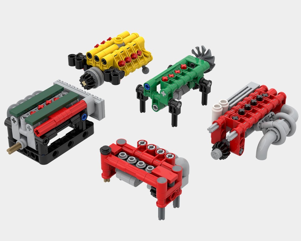 LEGO MOC-238705 Free Engine Collection by Nico71 | Rebrickable - Build ...