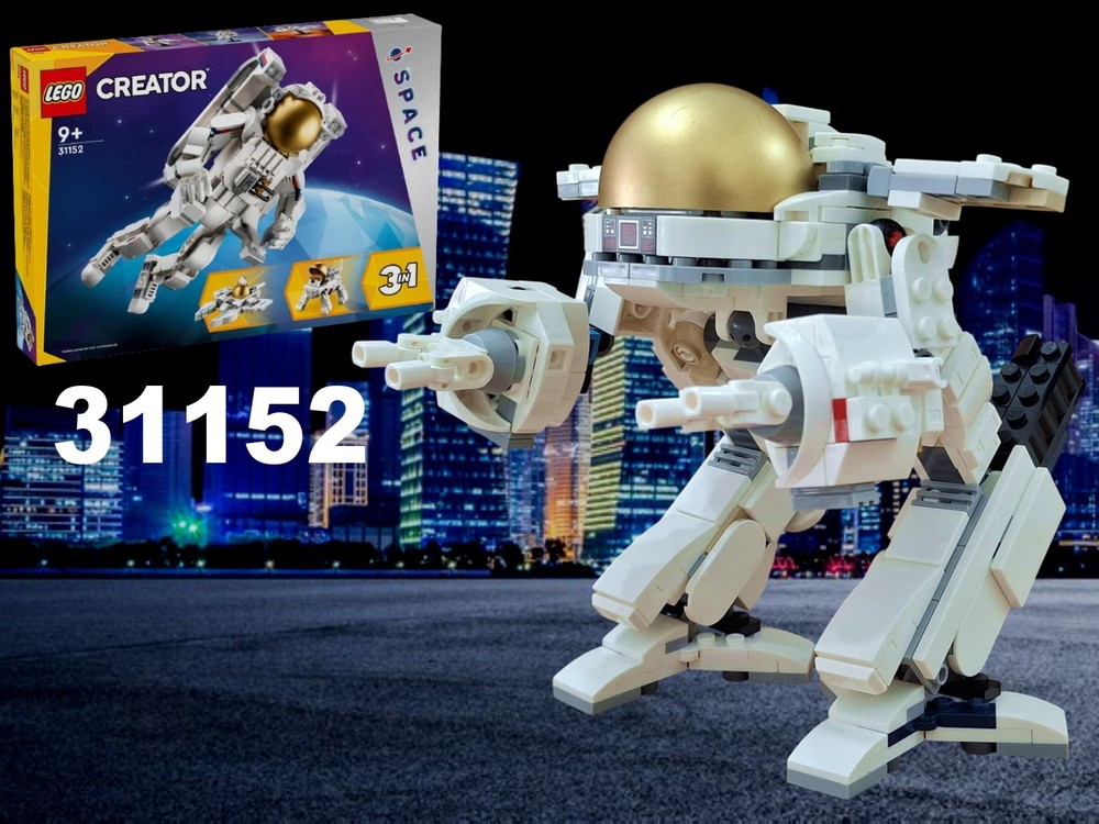 LEGO MOC-238707 ED-209 Mech (Robocop 1 movie) , alternative built of ...