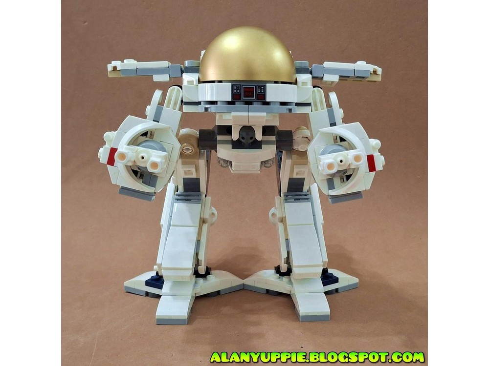 LEGO MOC ED-209 Mech (Robocop 1 movie) , alternative built of set 31152 ...