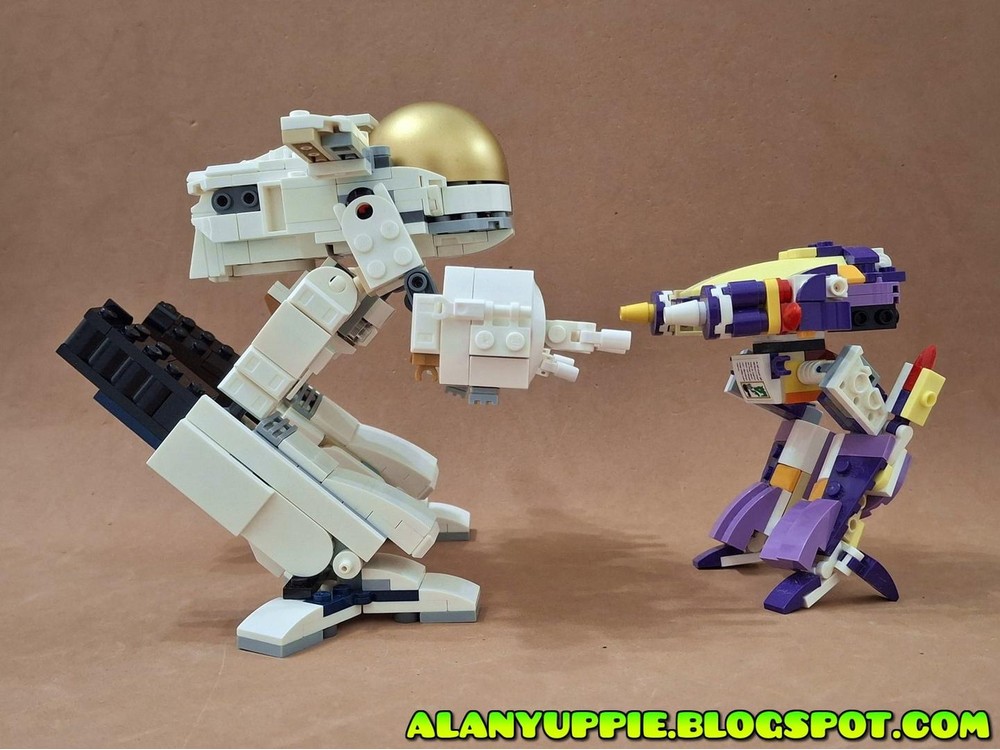 LEGO MOC ED-209 Mech (Robocop 1 movie) , alternative built of set 31152 ...